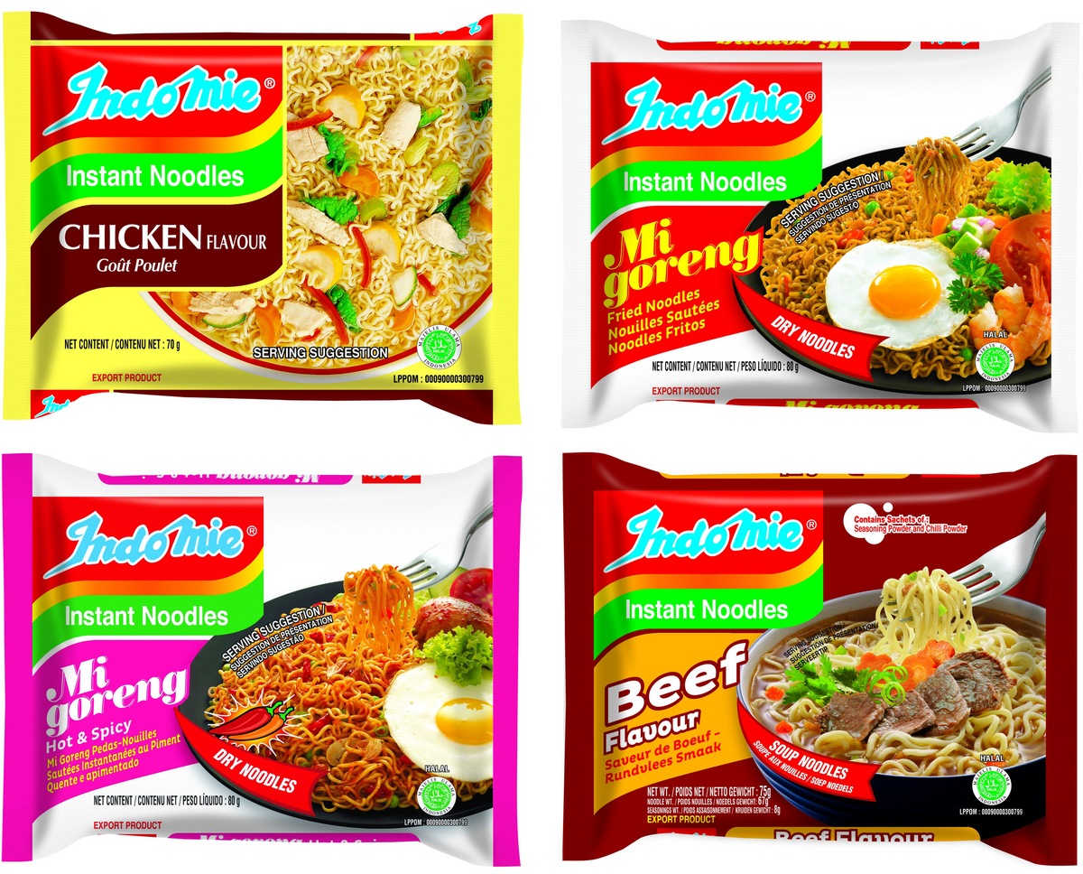 Indomie Noodles Variety Box – Amanah Distributors